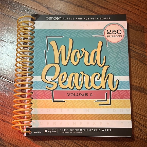 Other | Bendon Word Search Puzzle Book | Poshmark